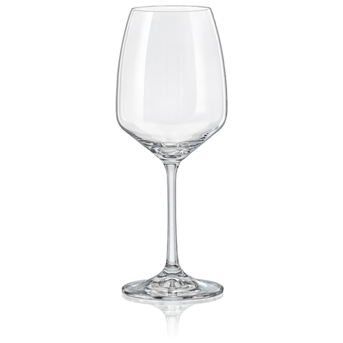 Набор бокалов Crystalex Giselle, для вина, 455 мл, 6 шт., прозрачный