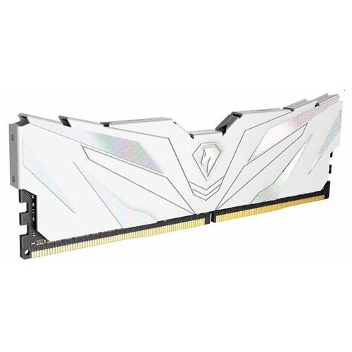 Модуль памяти DDR 4 DIMM 8Gb PC28800, 3600Mhz, Netac Shadow II NTSWD4P36SP-08W C18 White, с радиатором