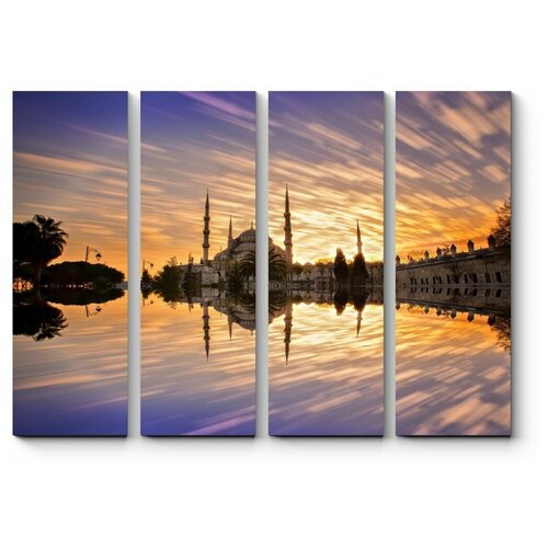 Модульная картина Рассвет в Стамбуле 190x143