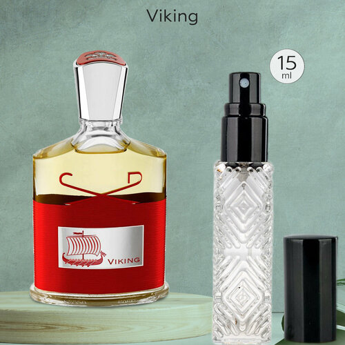 Gratus Parfum Viking духи мужские масляные 15 мл (спрей) + подарок