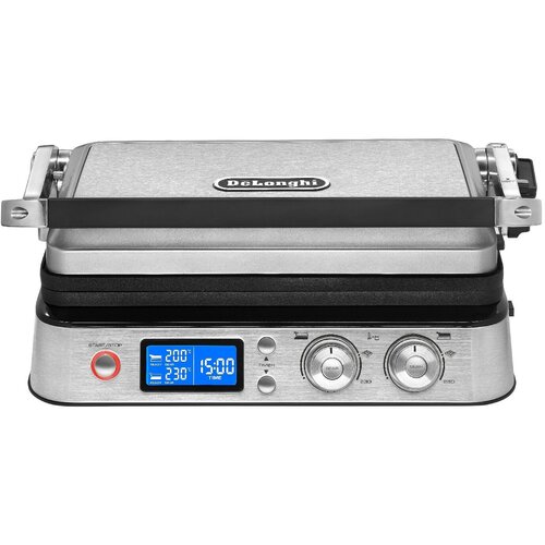 Гриль De'Longhi MultiGrill CGH 1020D, серебристый