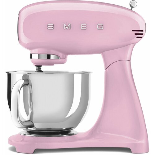 Миксер Smeg SMF03PKEU, розовый