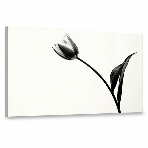 Интерьерная картина 100х60 "Тюльпановая феерия"