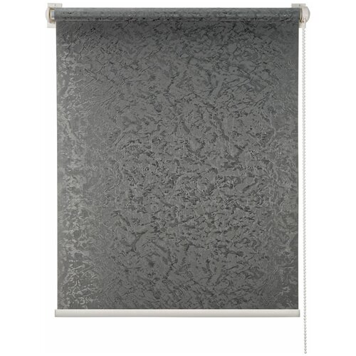 Рулонная штора ПраймДекор, "Фрост", серый, 48Х170