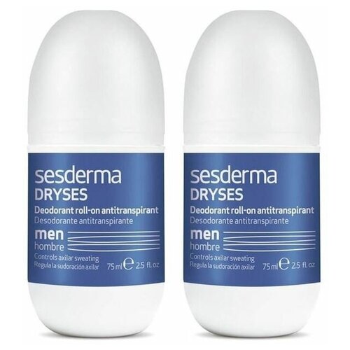 Набор Sesderma Dryses Deodorant Set men, Набор: 2*75 мл