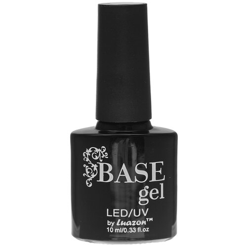 Luazon базовое покрытие Base Gel 2555062, розовый, 10 мл, 34 г