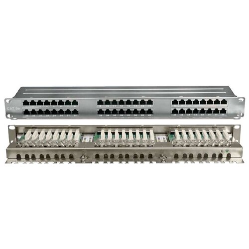 Патч-панель Hyperline (PPHD-19-48-8P8C-C5E-SH-110D)