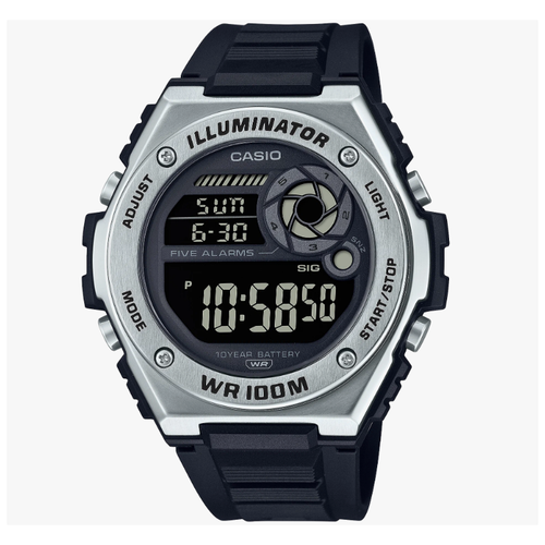 Наручные часы CASIO Collection MWD-100H-1B Collection, серебряный