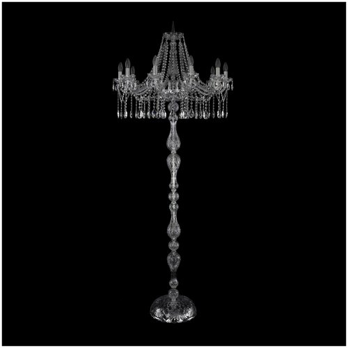 Торшер 1413T1/10/300-210 Ni Bohemia Ivele Crystal
