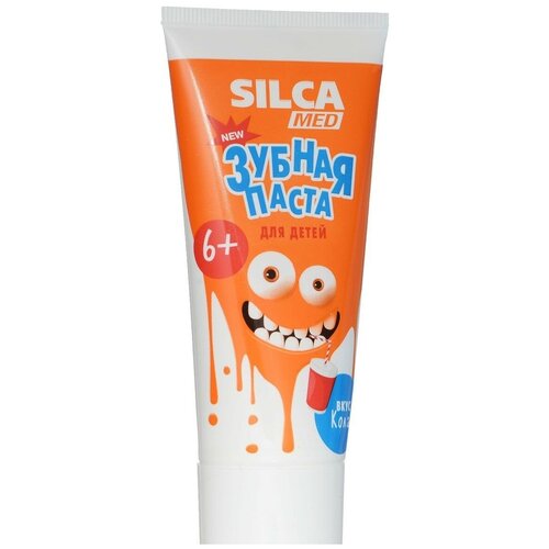 Детская зубная паста SILCA Med, со вкусом колы, 65 г