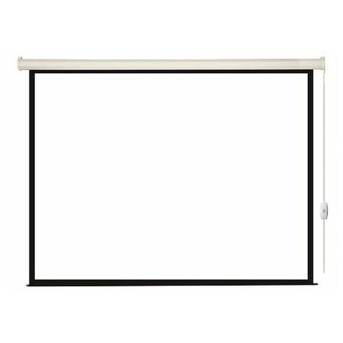 Lumien [LEC-100108] Экран с электроприводом Lumien Eco Control 229x305 см (раб. область 221х297 см) Matte White черная кайма по периметру 4:3
