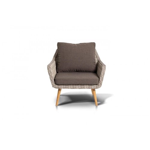 Кресло 4SIS "Прованс" из искусственного ротанга, цвет бежевый