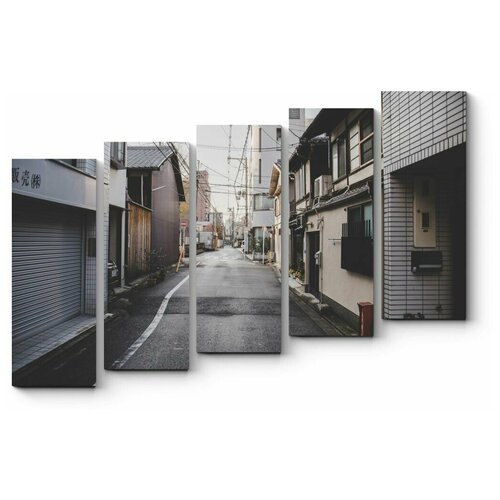 Модульная картина Узкие улочки Киото120x84
