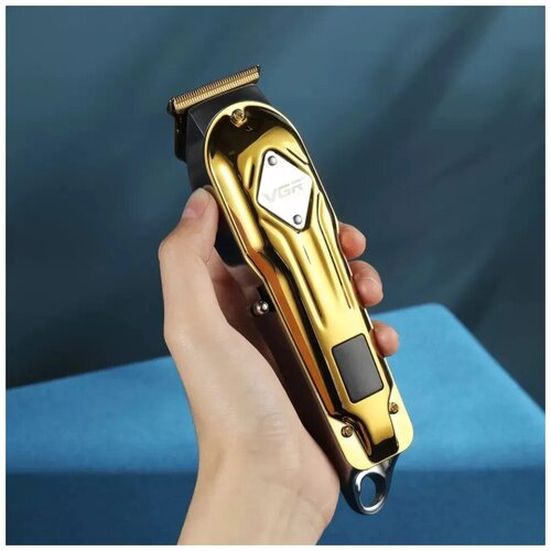Триммер для бороды и усов VGR Professional MARKA VGR V-261, Машинка для стрижки волос, золотой