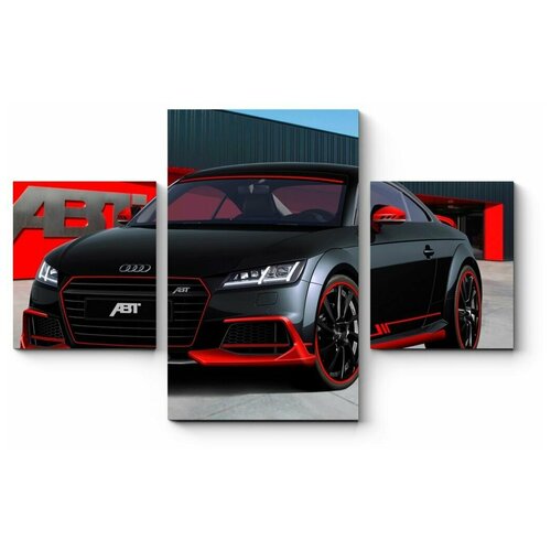 Модульная картина Черный Audi160x104