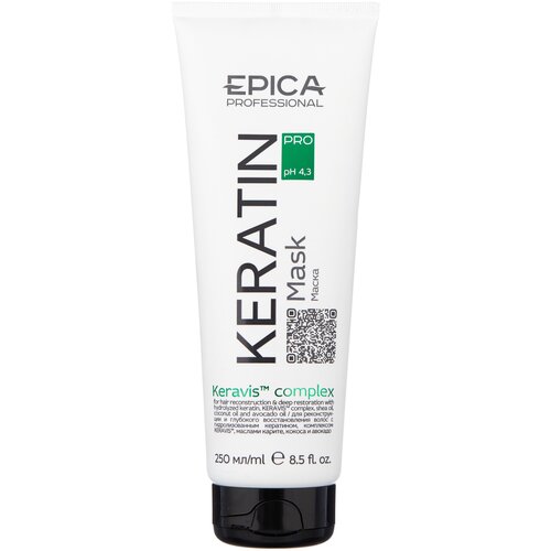 EPICA Professional Маска для волос Keratin PRO, 250 г, 250 мл, туба