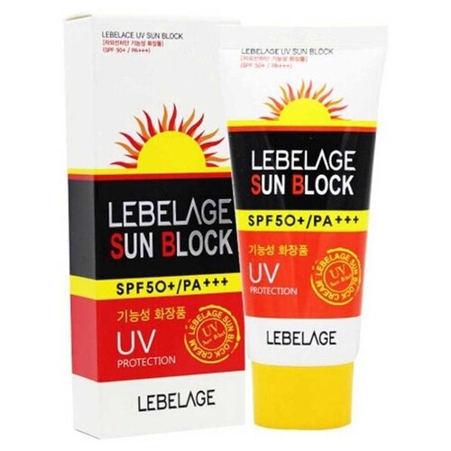 Солнцезащитный крем для лица Lebelage SPF50+/ PA+++, 30 мл