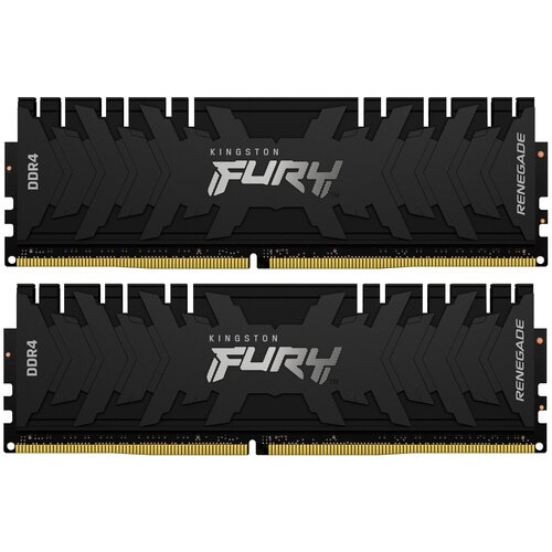 Оперативная память DIMM 16 Гб DDR4 3200 МГц Kingston Fury Renegade (KF432C16RBK2/16) PC4-25600 2x8 Гб