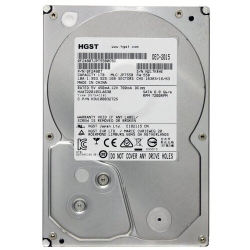 Жесткий диск Hitachi H3V10003272S 1Tb 7200 SATAIII 3.5" HDD