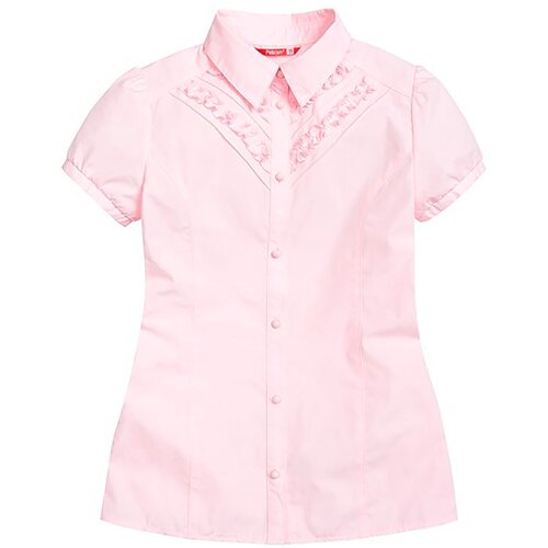 Школьная блуза Pelican, размер 12, розовый