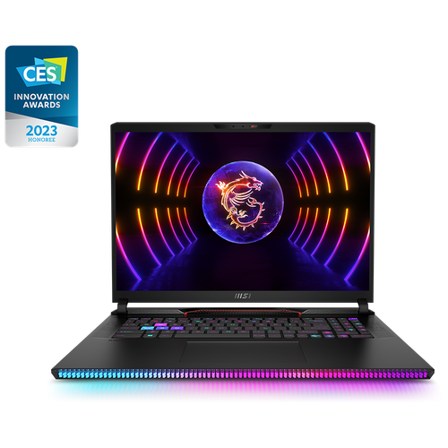 17"Игровой ноутбук MSI Raider GE78HX 13VH 2023 (Intel Core i9-13800HX), 240 Гц, RAM 64 ГБ, NVIDIA GeForce RTX 4080 (16 Гб), Английская клавиатура