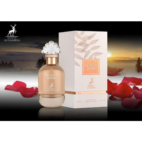 Maison Alhambra Парфюмерная вода женская SUNSET ROSE, 100 мл