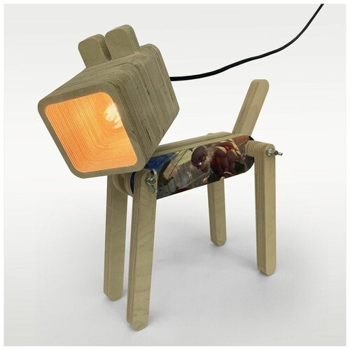 Настольная лампа светильник "Собака" модель аниме - 1119