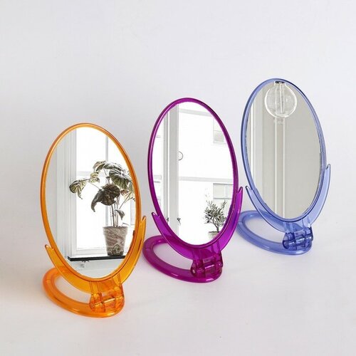 Queen fair Зеркало настольное - подвесное, зеркальная поверхность 8,5 × 12,5 см, цвет микс