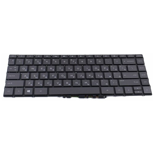 Клавиатура для HP Spectre x360 13-ap0009ur ноутбука с подсветкой