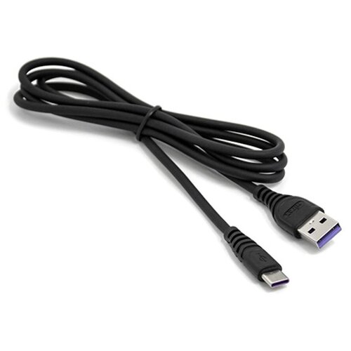 Кабель , USB 2.0 AM-Type-C 1,2 метра, 3A чёрный, в коробке 13700-007T3BK