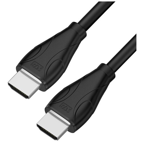 Кабель HDMI для PS4 Xbox One AppleTV монитора 4K Ultra HD 10Гбит/c (4PH-HM3100), черный, 1.8м