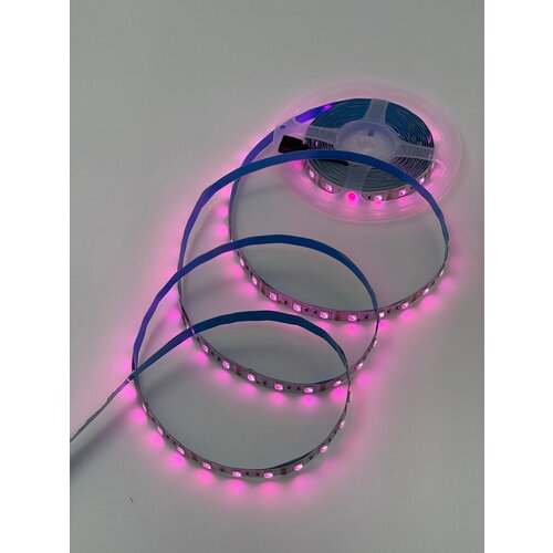 Лента светодиодная Redigle LED 14W, 5050-60 диодов на метр -IP20 12V, RGB, Мультицвет