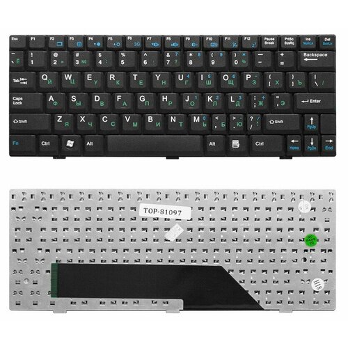 Клавиатура для ноутбука MSI DOK-6108A черная