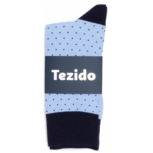 Носки Tezido, размер 41-46, голубой