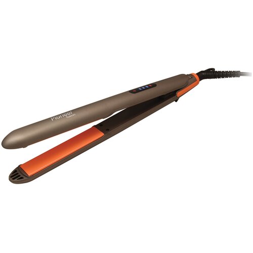 Стайлер для выпрямления волос HS-10120 Pioneer с LED-индикацией температуры и керамическими пластинами 25х110 мм, 50 Вт