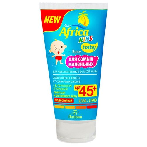 Крем солнцезащитный Floresan Africa Kids для самых маленьких SPF45+