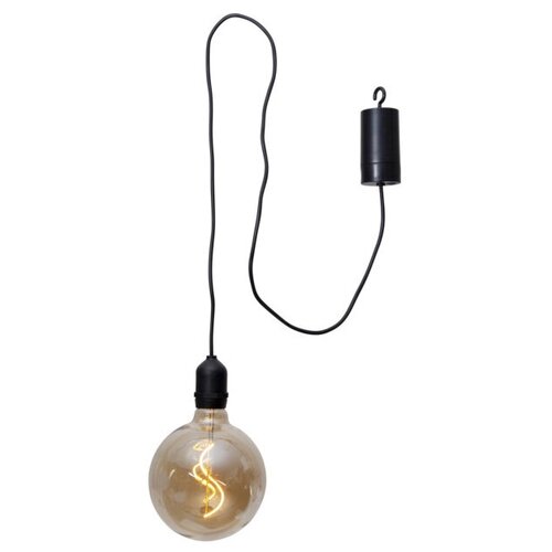 Star Trading Подвесной светильник-шар McGonagall Gold 18*11 см с филаментной LED лампой, на батарейках, IP44 857-32