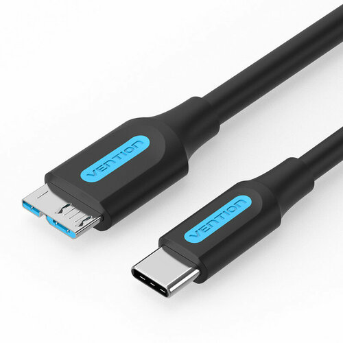 Кабель питания для внешнего жесткого диска Vention USB Type c 3.0 (папа) - micro-B (папа) длина 1 м, арт. CQABF