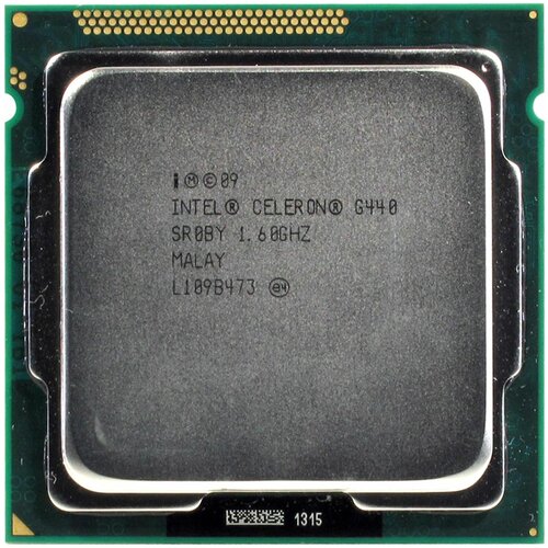 Процессор Intel Celeron G440 Sandy Bridge LGA1155,  1 x 1600 МГц, OEM