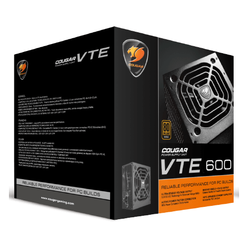 Блок питания COUGAR VTE600 600W черный BOX