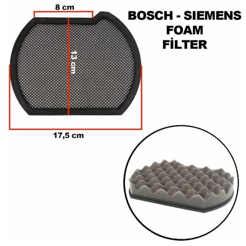 Фильтр Bosch 12027209 к BGC4, BGS4, VSX4