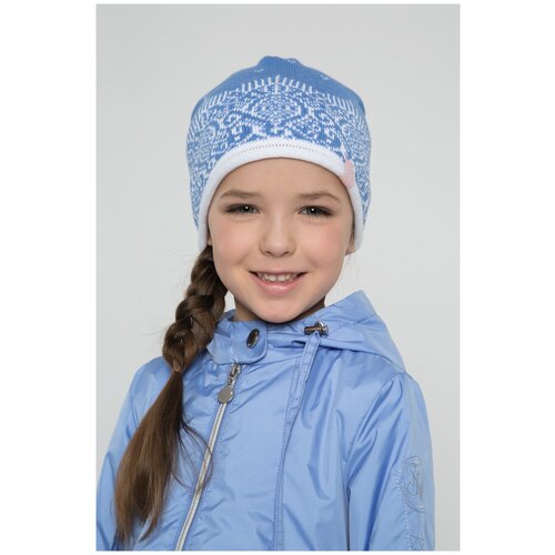 Шапка Шалуны, размер 50, голубой