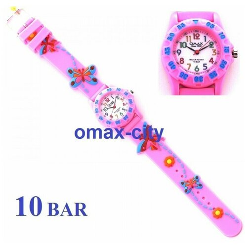 Наручные часы OMAX, розовый, белый