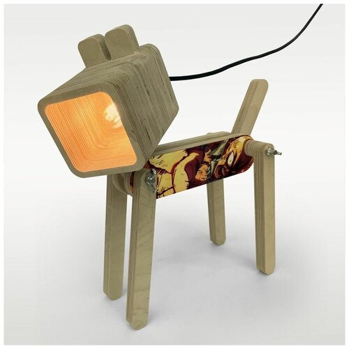 Настольная лампа светильник "Собака" модель аниме - 1167