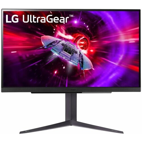 Монитор LG 27" UltraGear 27GR83Q-B черный IPS LED 16:9 HDMI матовая HAS Piv 1000:1 400cd 178гр/178гр 2560x1440 240Hz G-Sync FreeSync Premium DP 2K USB 6.2кг