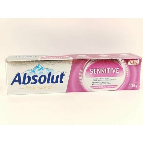 ABSOLUT Professional accent sensitive 110 г Профилактическая антибактериальная зубная паста