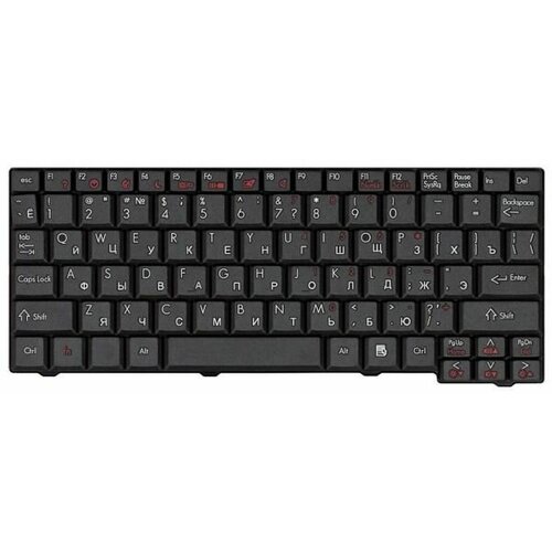 Клавиатура для ноутбука Gateway LT10 LT1000 LT1005 черная
