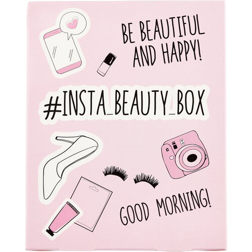 Набор подарочный косметический Fito Косметик #INSTA_BEAUTY_BOX (Маска для лица 15мл, Крем для лица 24мл, Патчи 7г/2шт)