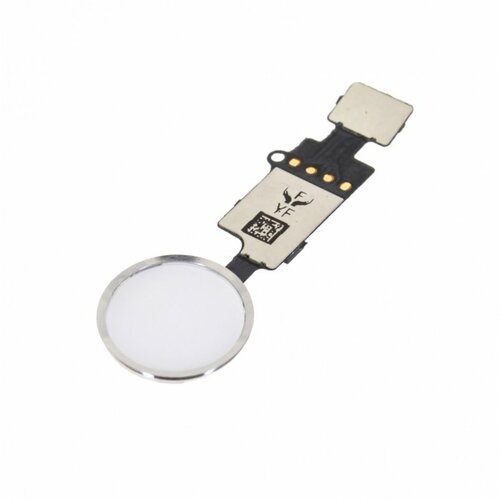 Кнопка (механизм) Home для Apple iPhone 7 / iPhone 7 Plus / iPhone 8 и др. (сенсорная / в сборе) серебро