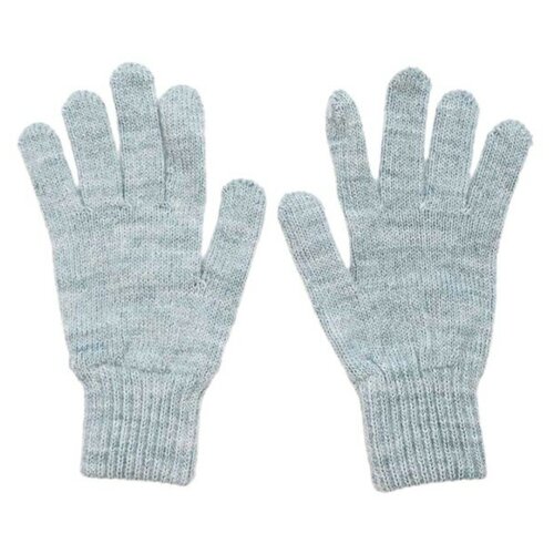Перчатки Бараноwool, размер 16, серый
